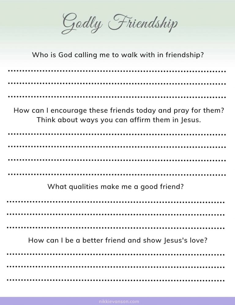 7 Characteristics of a Good Friend According to the Bible - Nikki Evanson