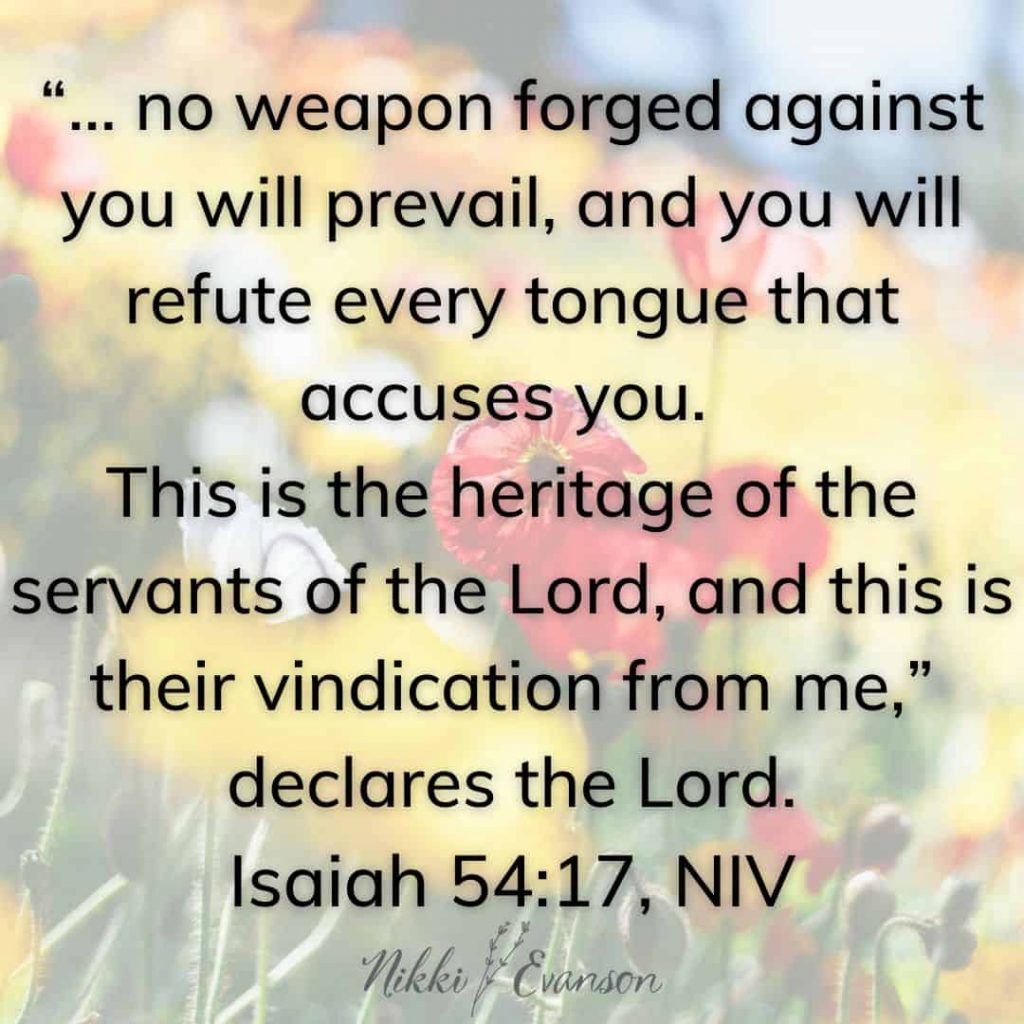 Spiritual Warfare Verses for Victory in Christ - Nikki Evanson