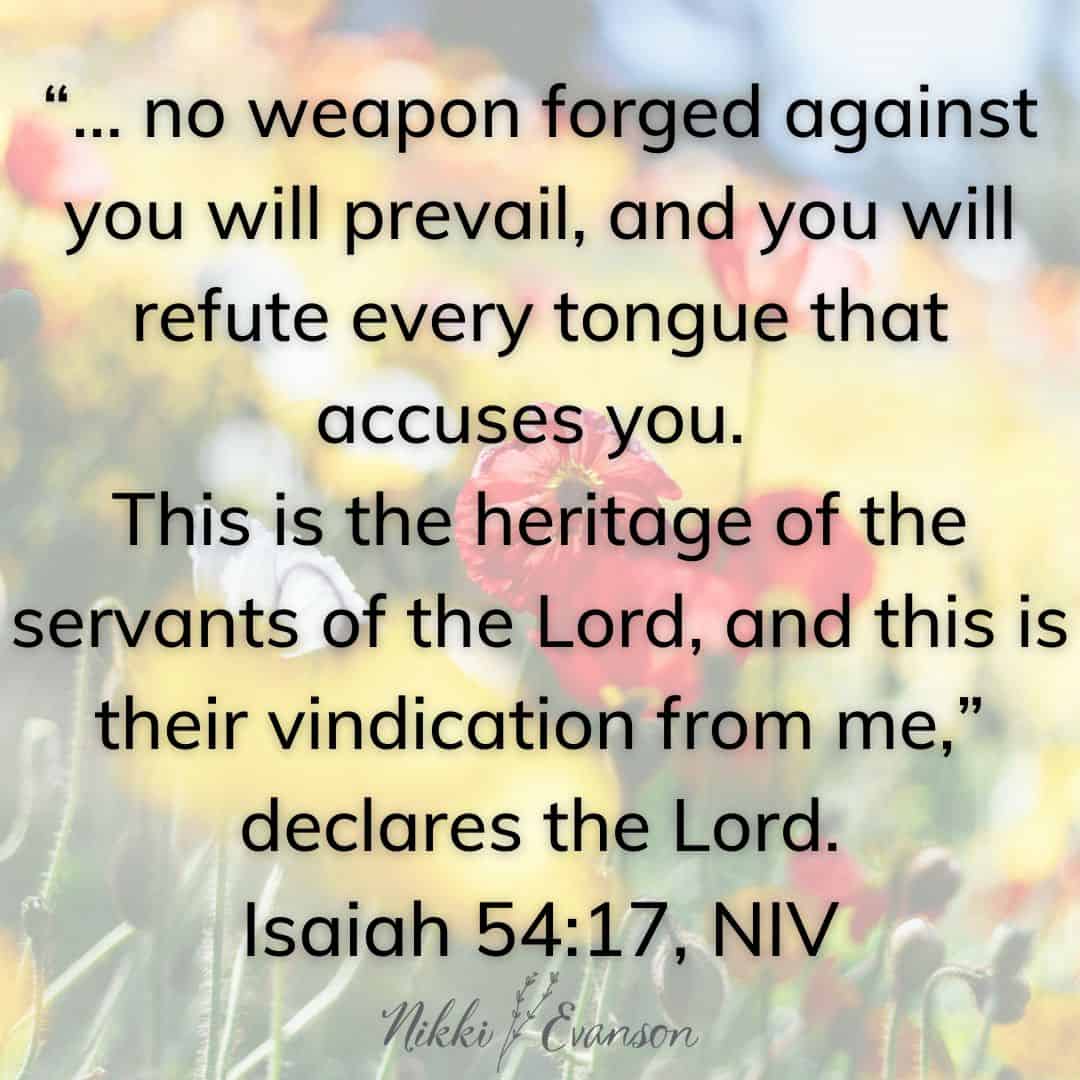 Spiritual Warfare Verses for Victory in Christ - Nikki Evanson