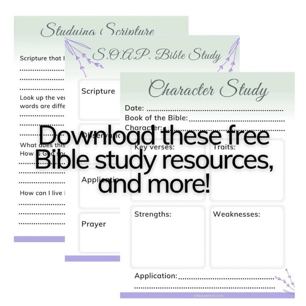 Rekindle Your Love for Jesus: 5 Bible Study Methods - Nikki Evanson