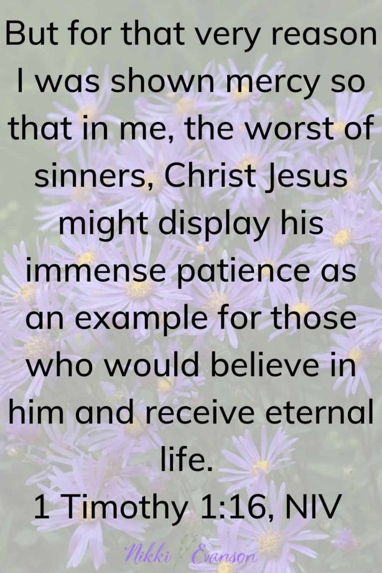 Struggling With Sin: What Is God’s Mercy? - Nikki Evanson