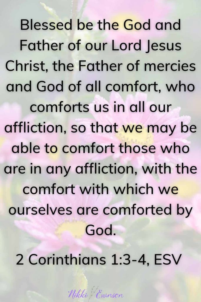 Words of Comfort in the Bible for Your Hard Time - Nikki Evanson