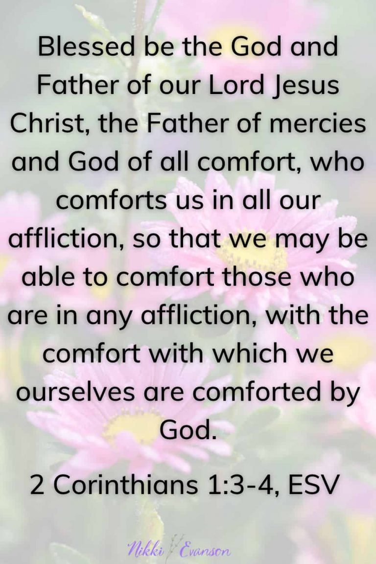 Words of Comfort in the Bible for Your Hard Time - Nikki Evanson