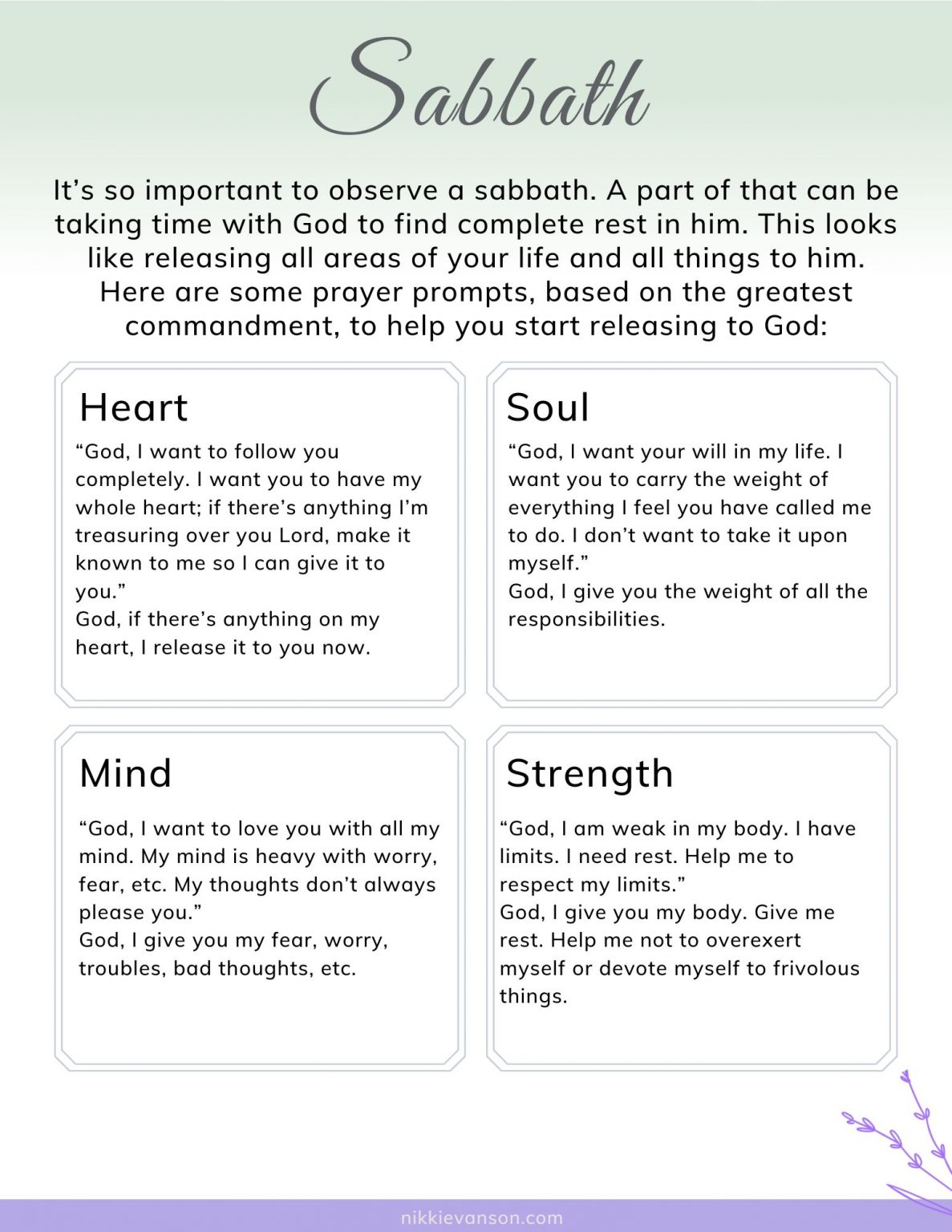 Deeper With God: A Spiritual Practices List to Help You - Nikki Evanson